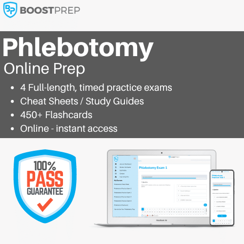 Phlebotomy Test Prep | Full-Length Exams, Cheat Sheets & More