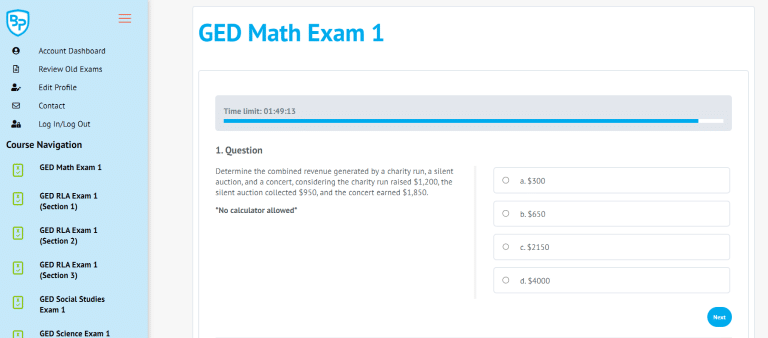 GED Test Prep | Complete Prep Course & Full-Length Exams